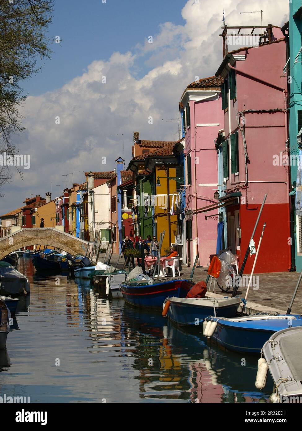 Isla de Burano. Venecia.Véneto. Italia Stock Photo - Alamy