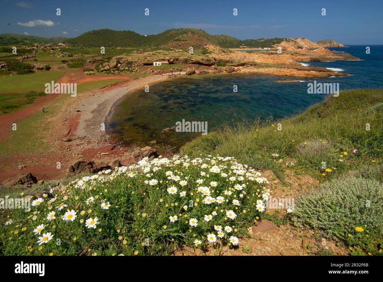 Playa de Binímel.là. Punta de Sa Marineta.Menorca.Reserva de la ...