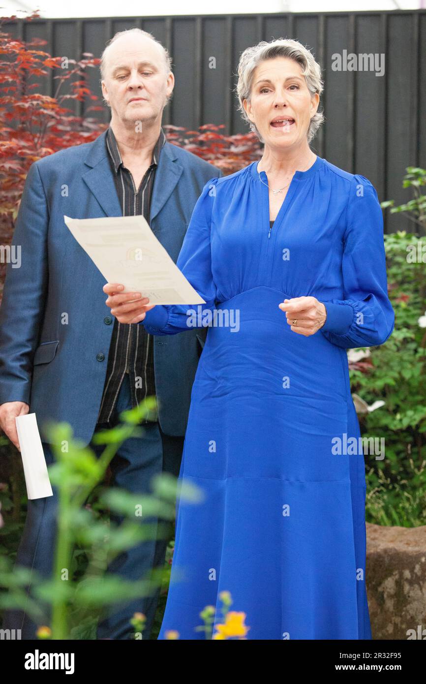 London, UK. 22nd May, 2023. Tamsin Greig and Tim McInnery at the ...