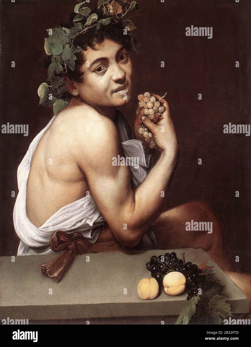 CARAVAGGIO (b. 1573, Caravaggio, d. 1610, Porto Ercole) Sick Bacchus c ...