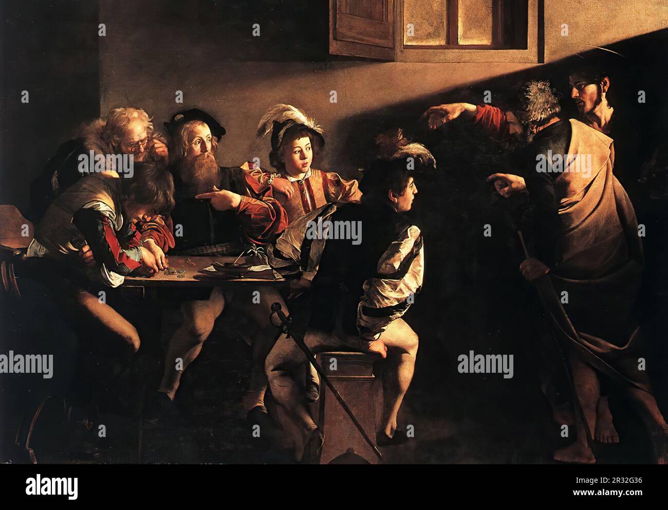 Saint matthew caravaggio hi-res stock photography and images - Alamy