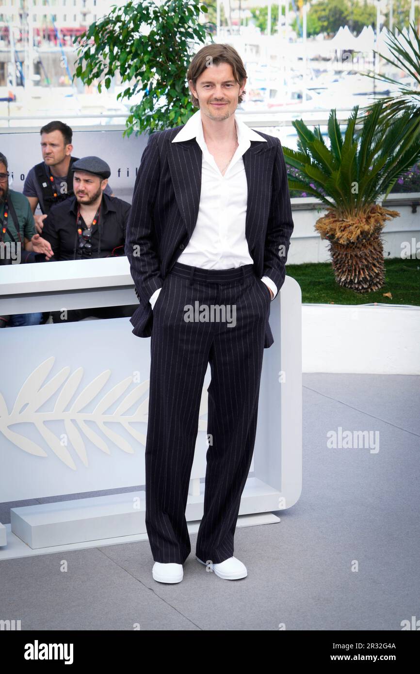 Cannes, France. 22nd May, 2023. Sam Riley attend the photocall for the ...