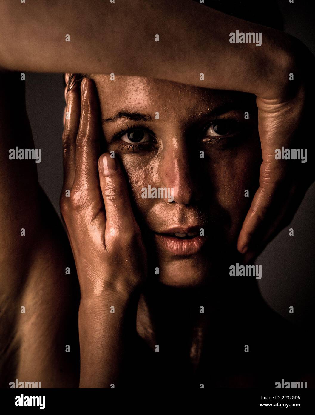 Woeful woman hi-res stock photography and images - Alamy