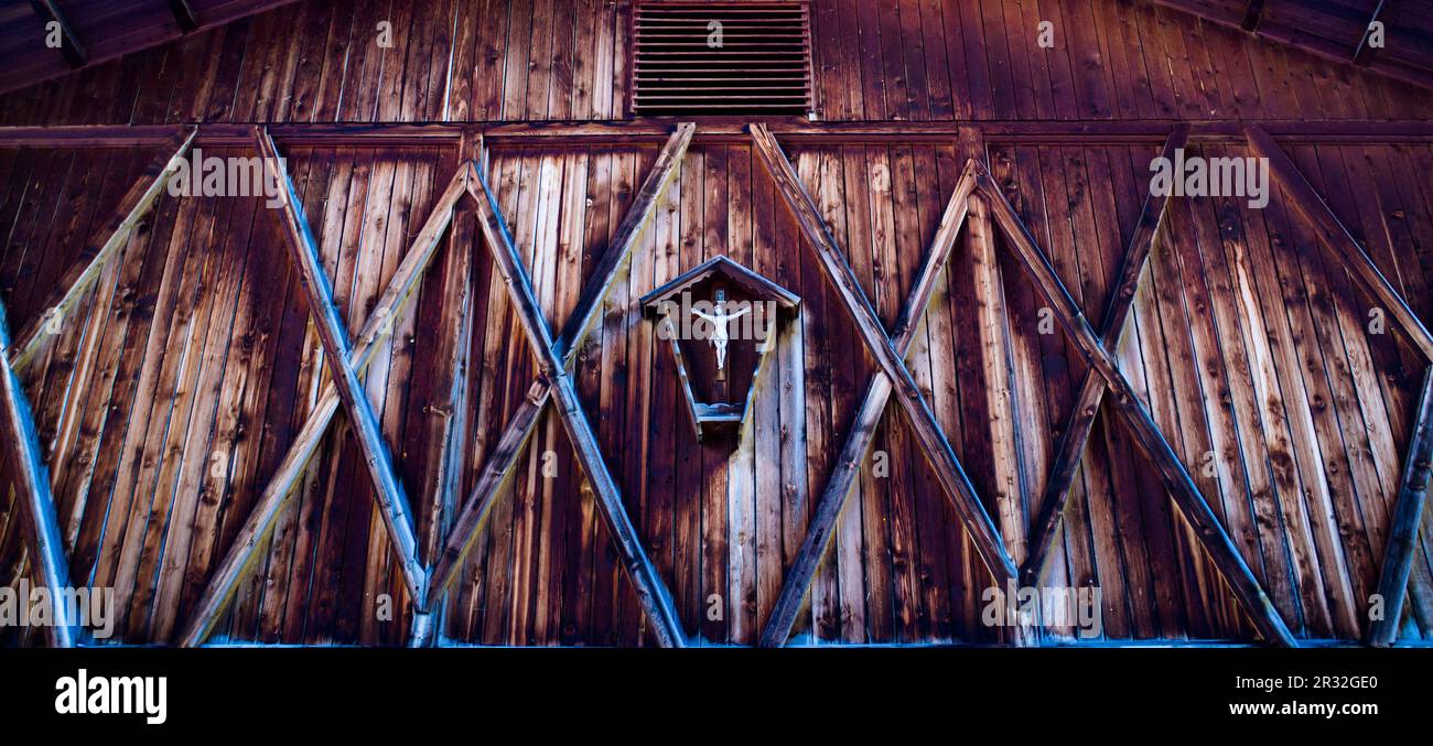 Wooden crucifix jesus hi-res stock photography and images - Alamy