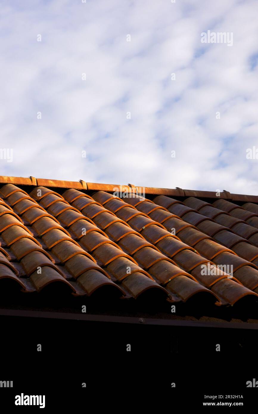 Pan tile roof hi-res stock photography and images - Alamy