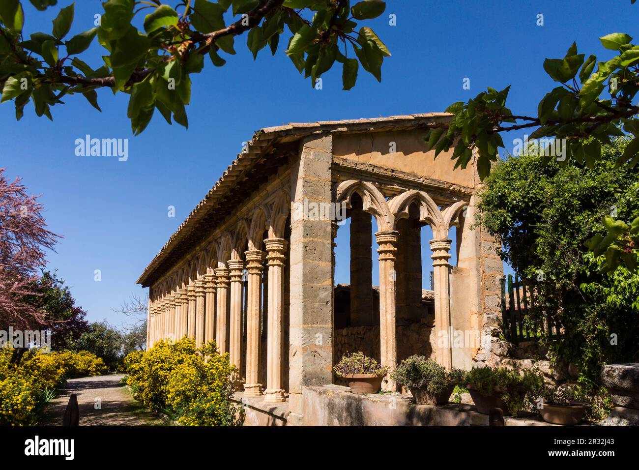 Monasterio de Miramar, Valldemossa, fundado en 1276 por Jaume II, a ...