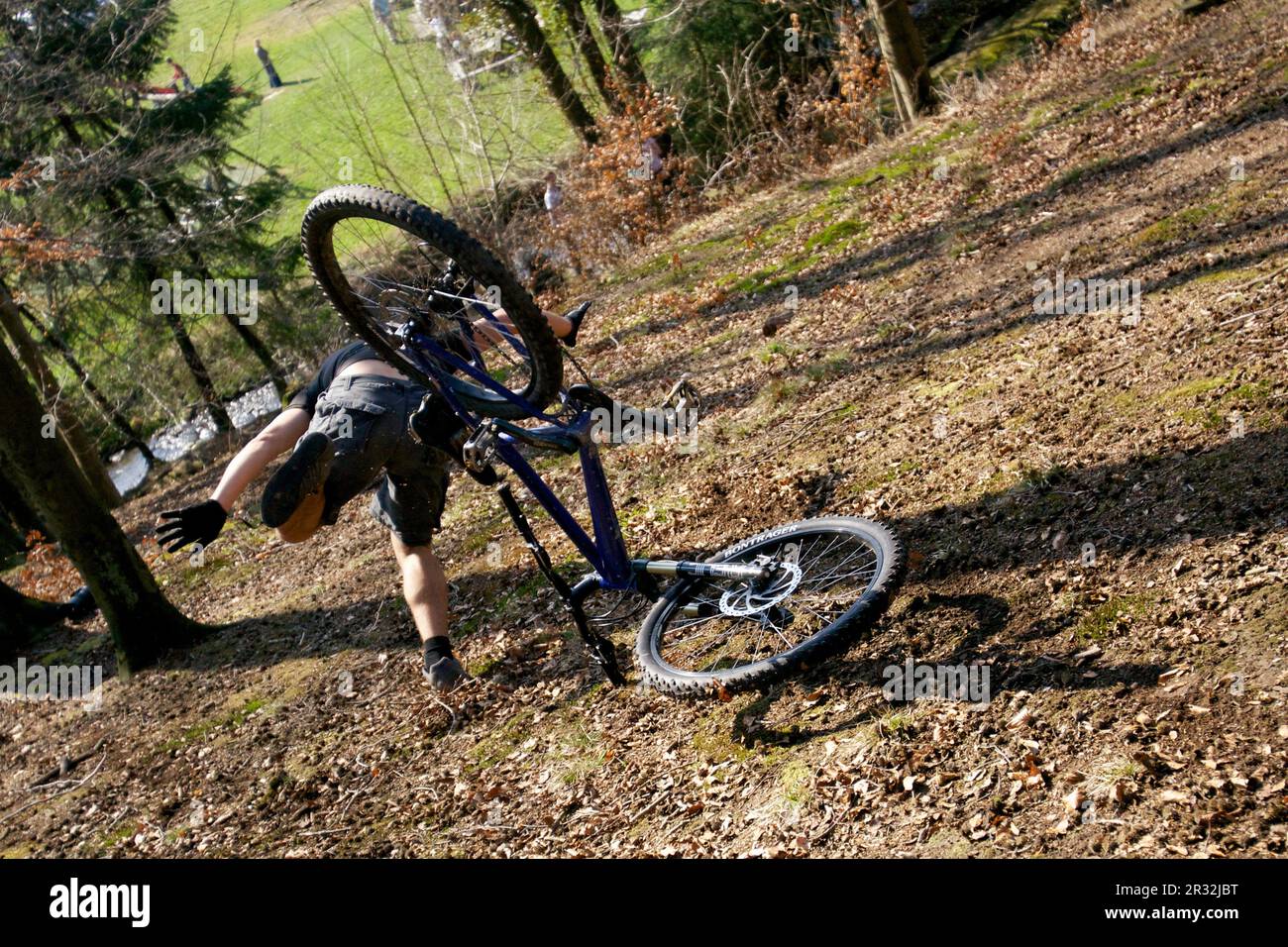 Biker leg hi-res stock photography and images - Alamy