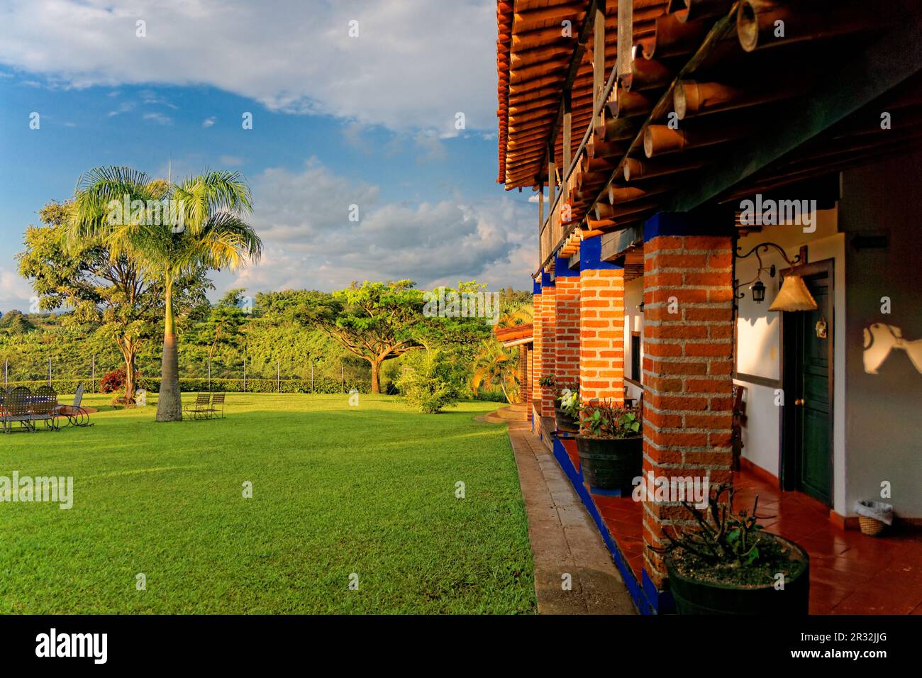Garden, AlcalÃ¡, Colombia Stock Photo - Alamy