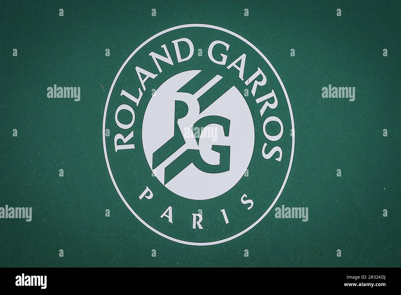 Paris, France. 22nd May, 2023. Illustration of the official logo of ...