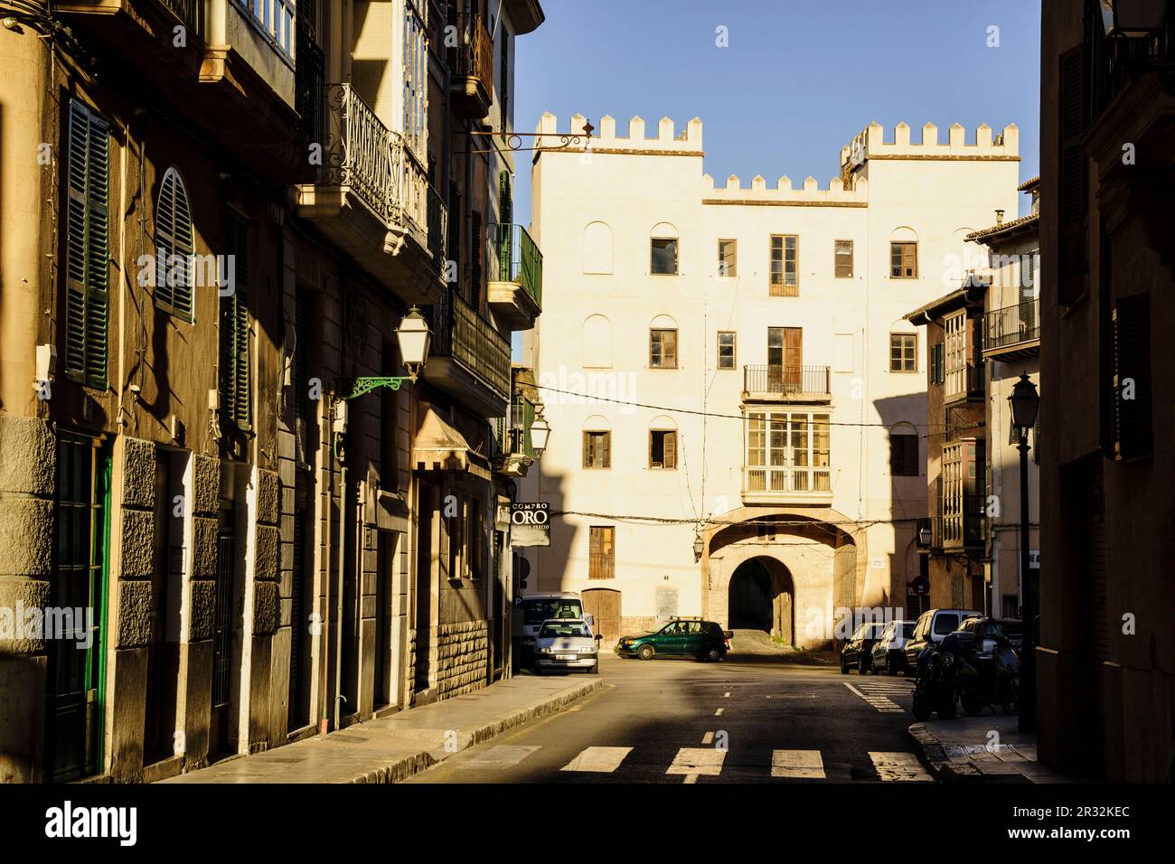 El Temple building, in the ancient Islamic period Almudaina of the ...