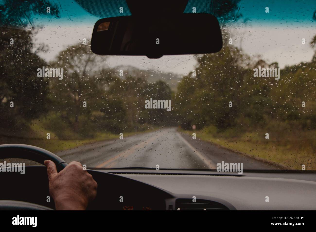 Inside driver perspective view hi-res stock photography and images - Alamy
