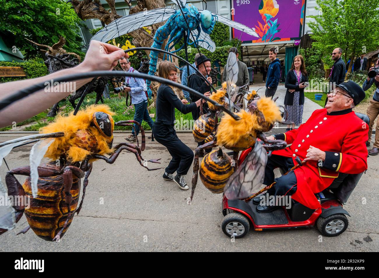 London, UK. 22nd May, 2023. The Royal Entomological Society Garden ...