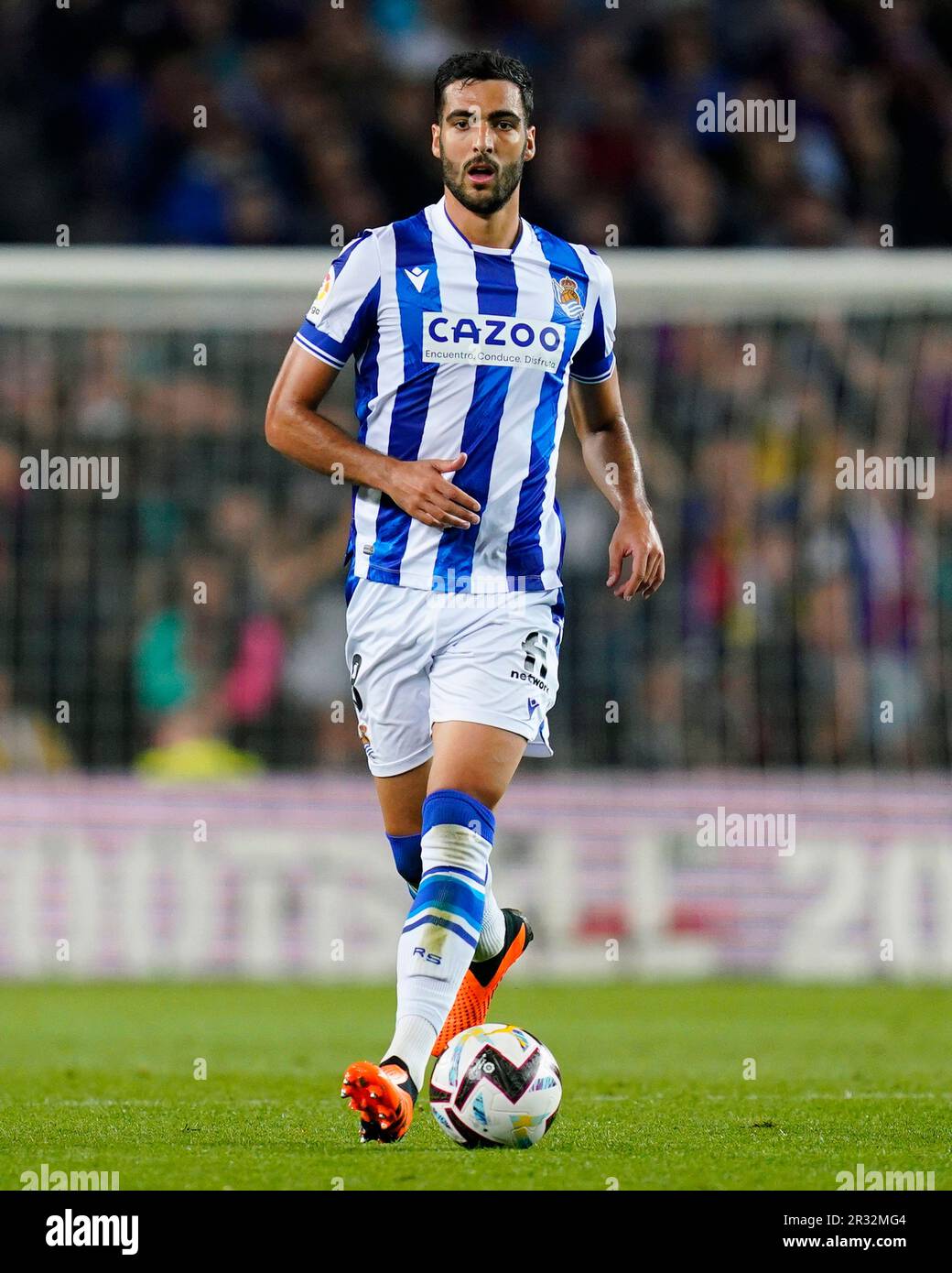 Mikel Merino of Real Sociedad during the La Liga match between FC ...