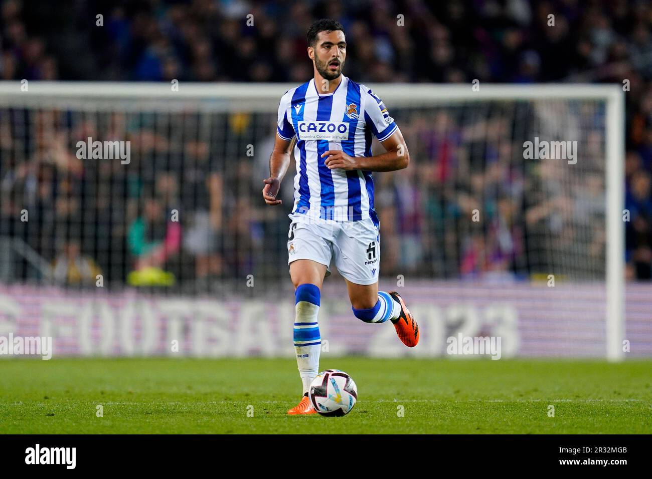 Mikel Merino of Real Sociedad during the La Liga match between FC ...