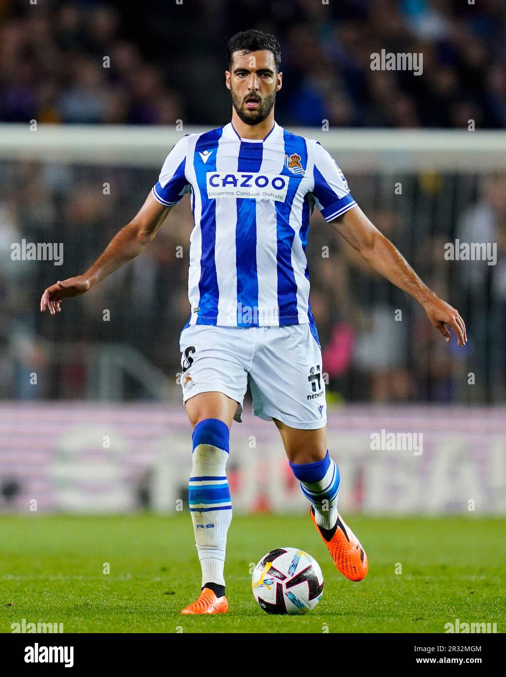 Mikel Merino of Real Sociedad during the La Liga match between FC ...