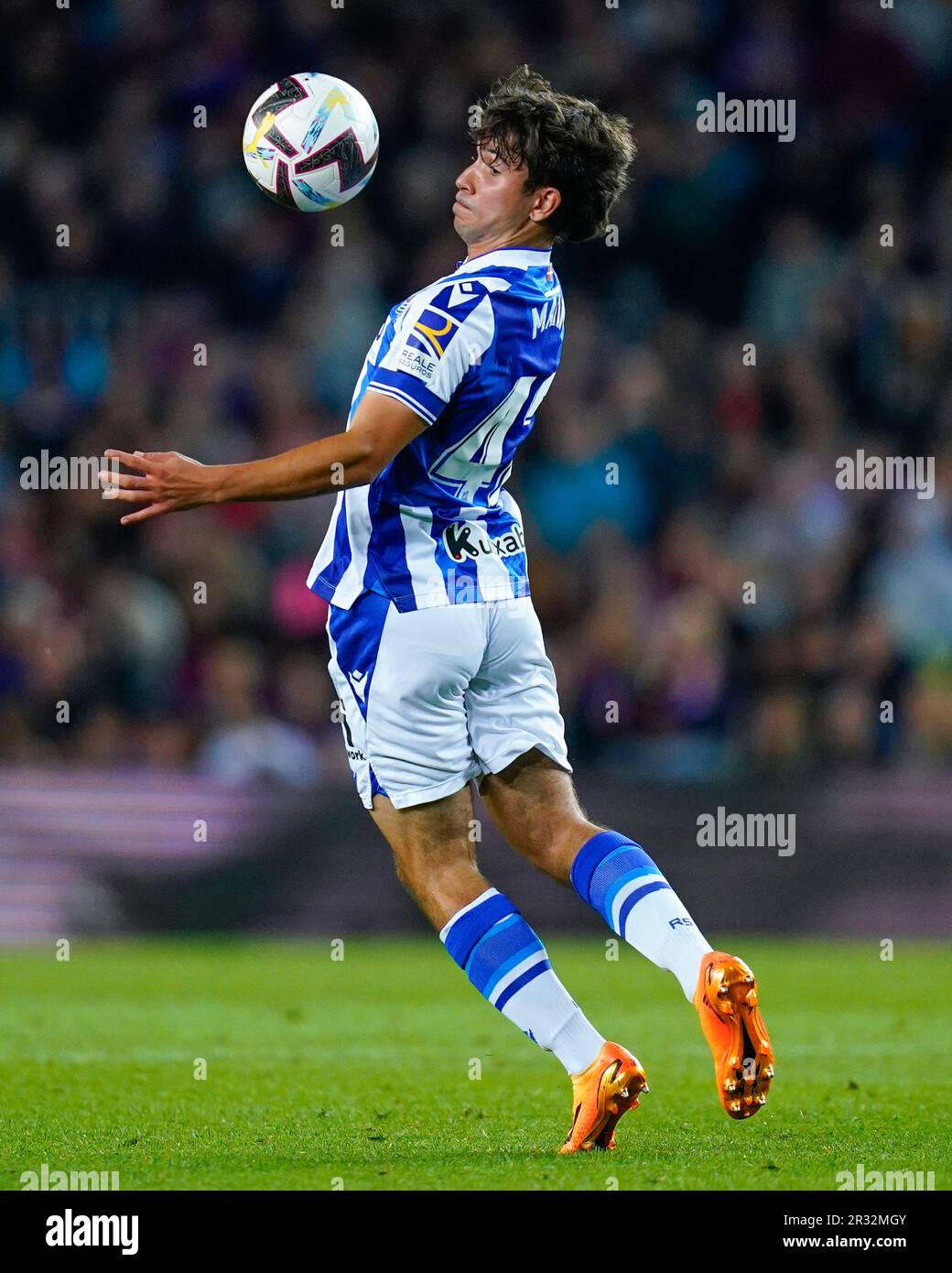 Pablo Marin of Real Sociedad during the La Liga match between FC ...
