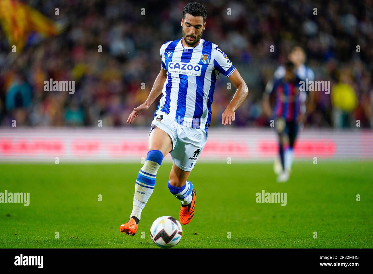 Mikel Merino of Real Sociedad during the La Liga match between FC ...