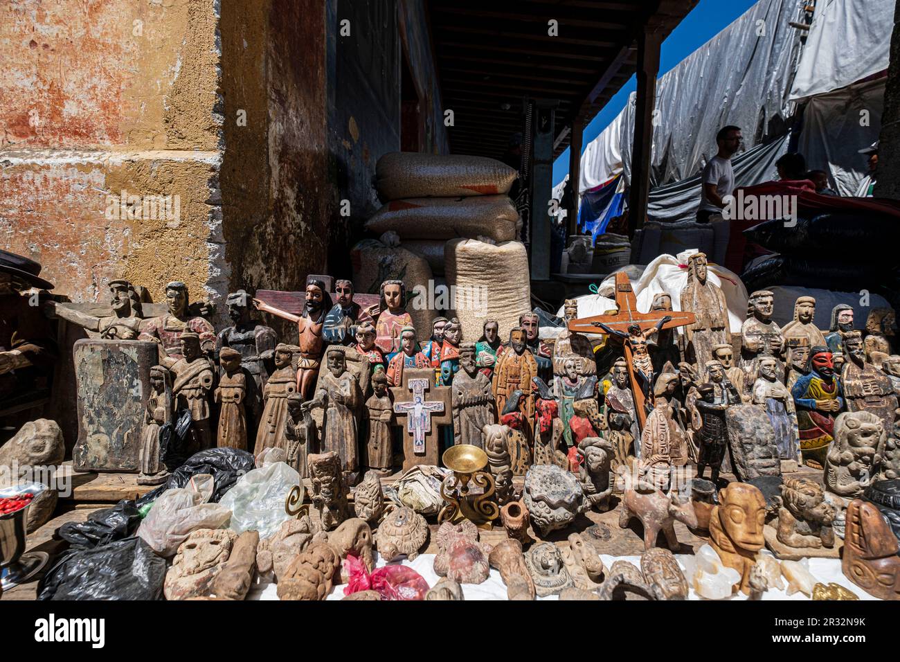 mercado tradicional, Chichicastenango, Quiché, Guatemala, America Central Stock Photo - Alamy