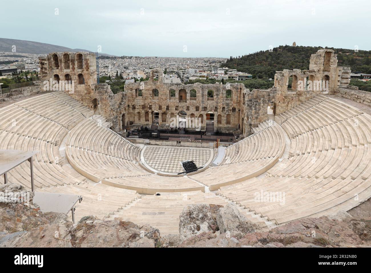 Acropolis amphitheatre hi-res stock photography and images - Alamy