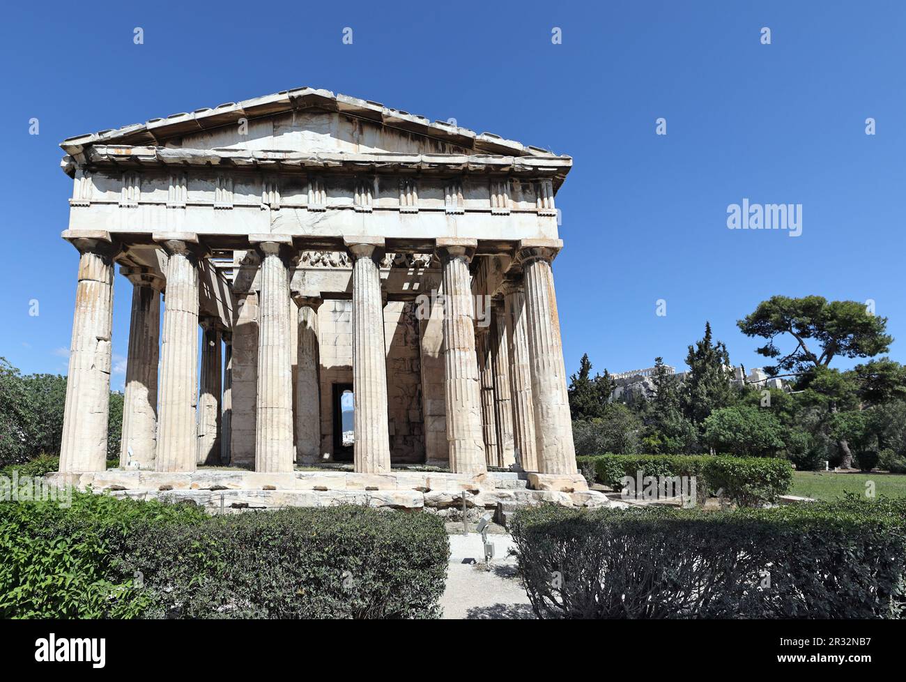Temple of agora hi-res stock photography and images - Alamy