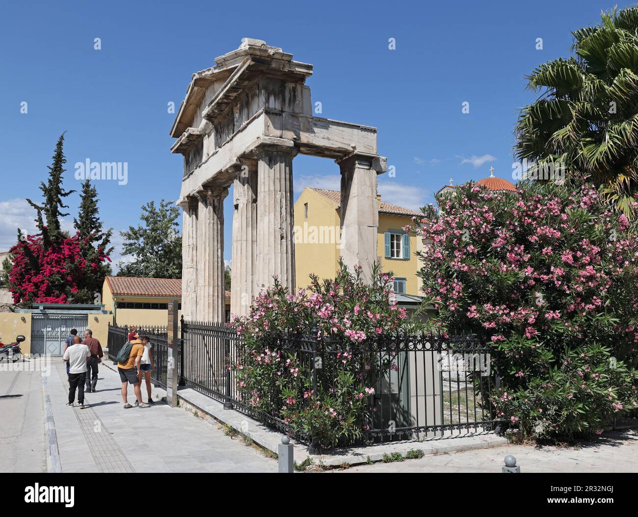 Roman agora athens greece hi-res stock photography and images - Alamy