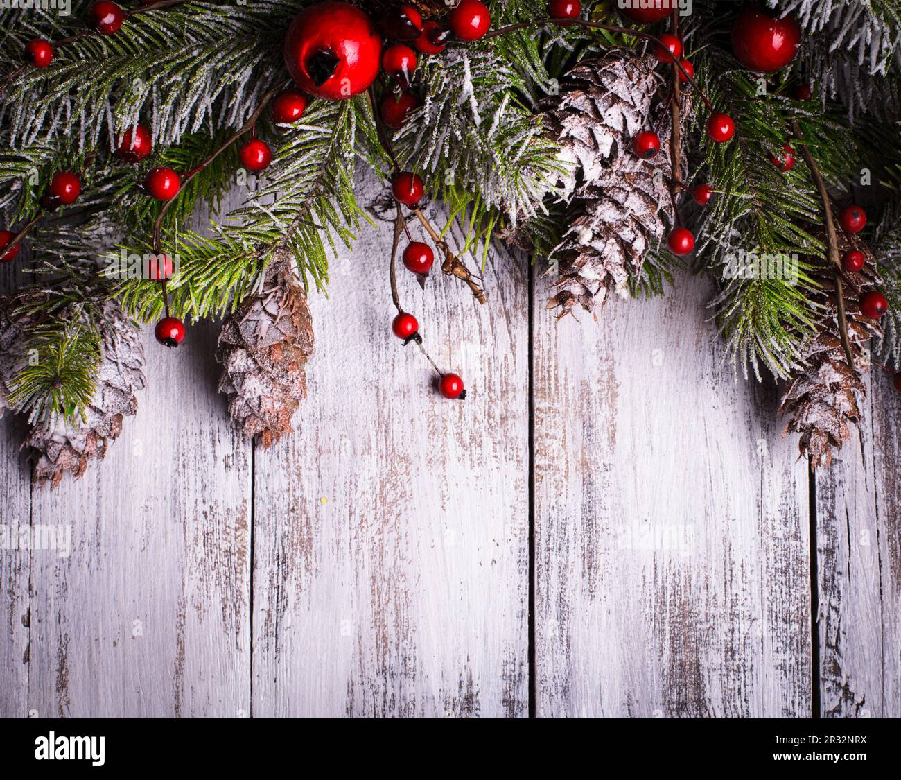 Christmas border design Stock Photo - Alamy