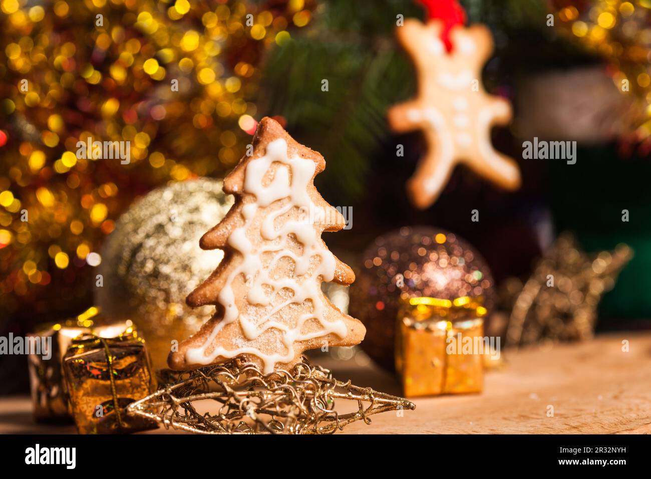 Gingerbread man frame hi-res stock photography and images - Alamy