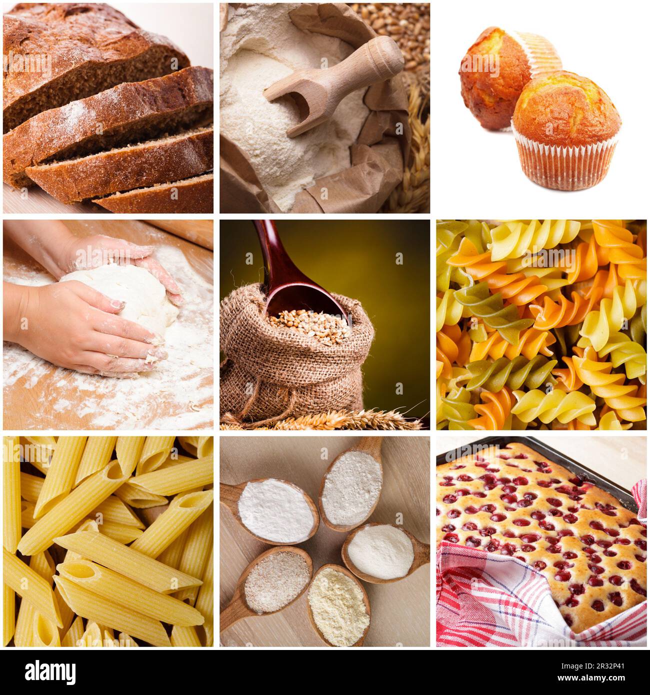 Cooking with wheat flour Stock Photo - Alamy