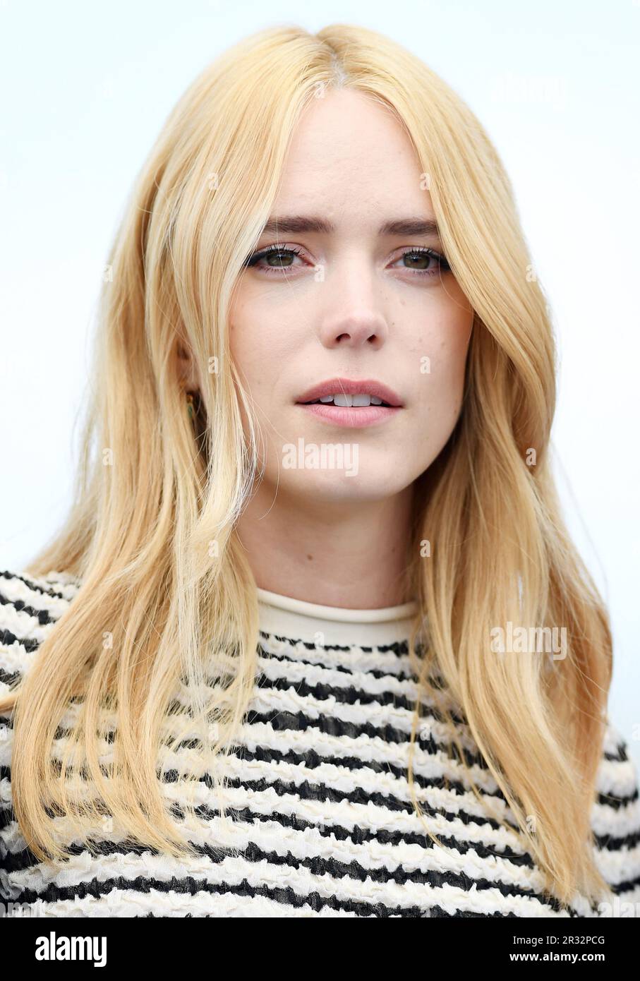 Cannes, France. 22nd May, 2023. French actress Stacy Martin attends a ...