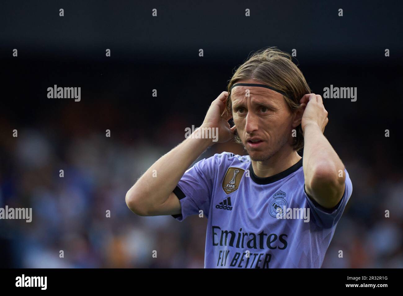 Valencia, Spain. 21st May, 2023. Luka Modric of Real Madrid CF seen ...