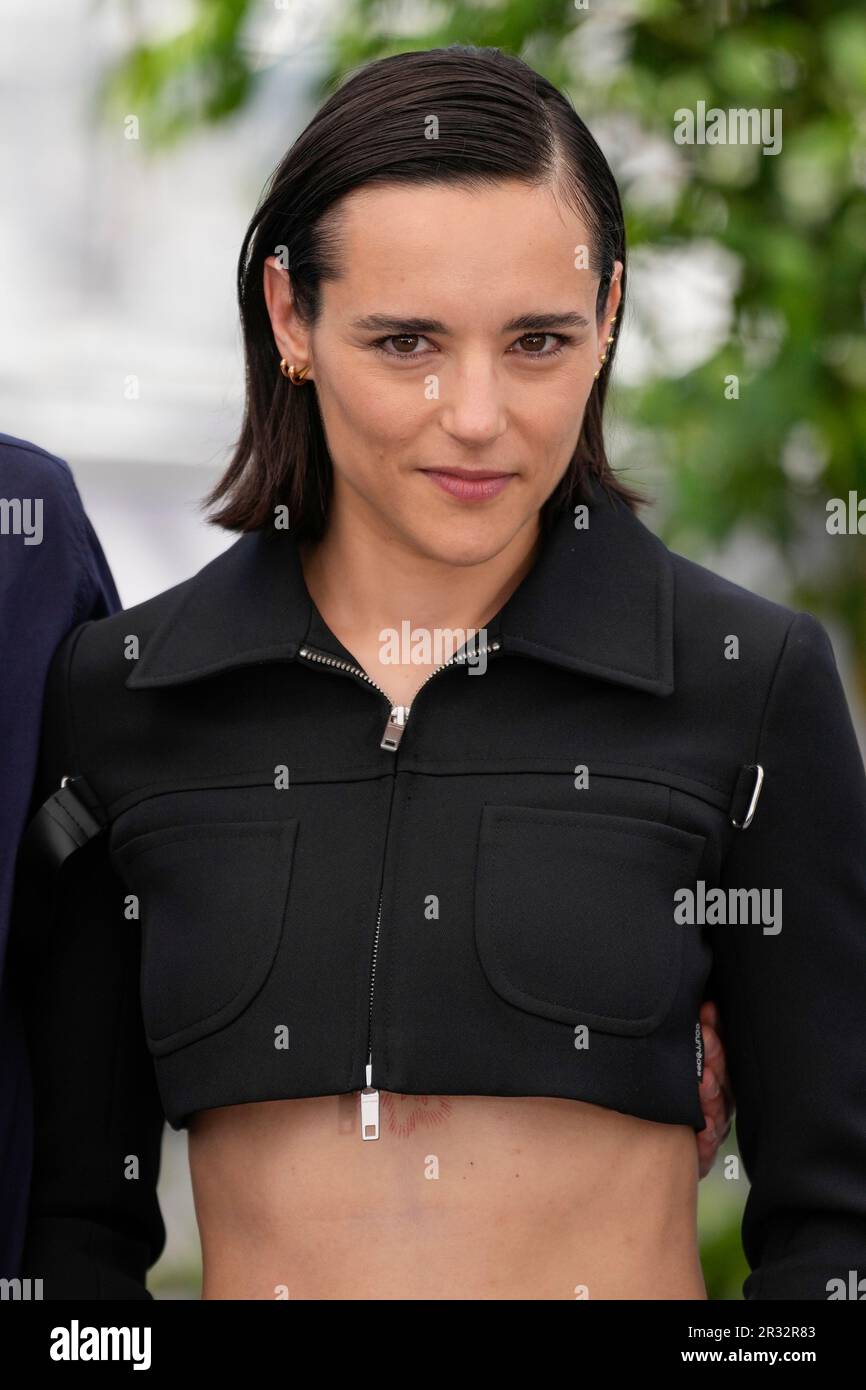 Jehnny Beth poses for photographers at the photo call for the film ...