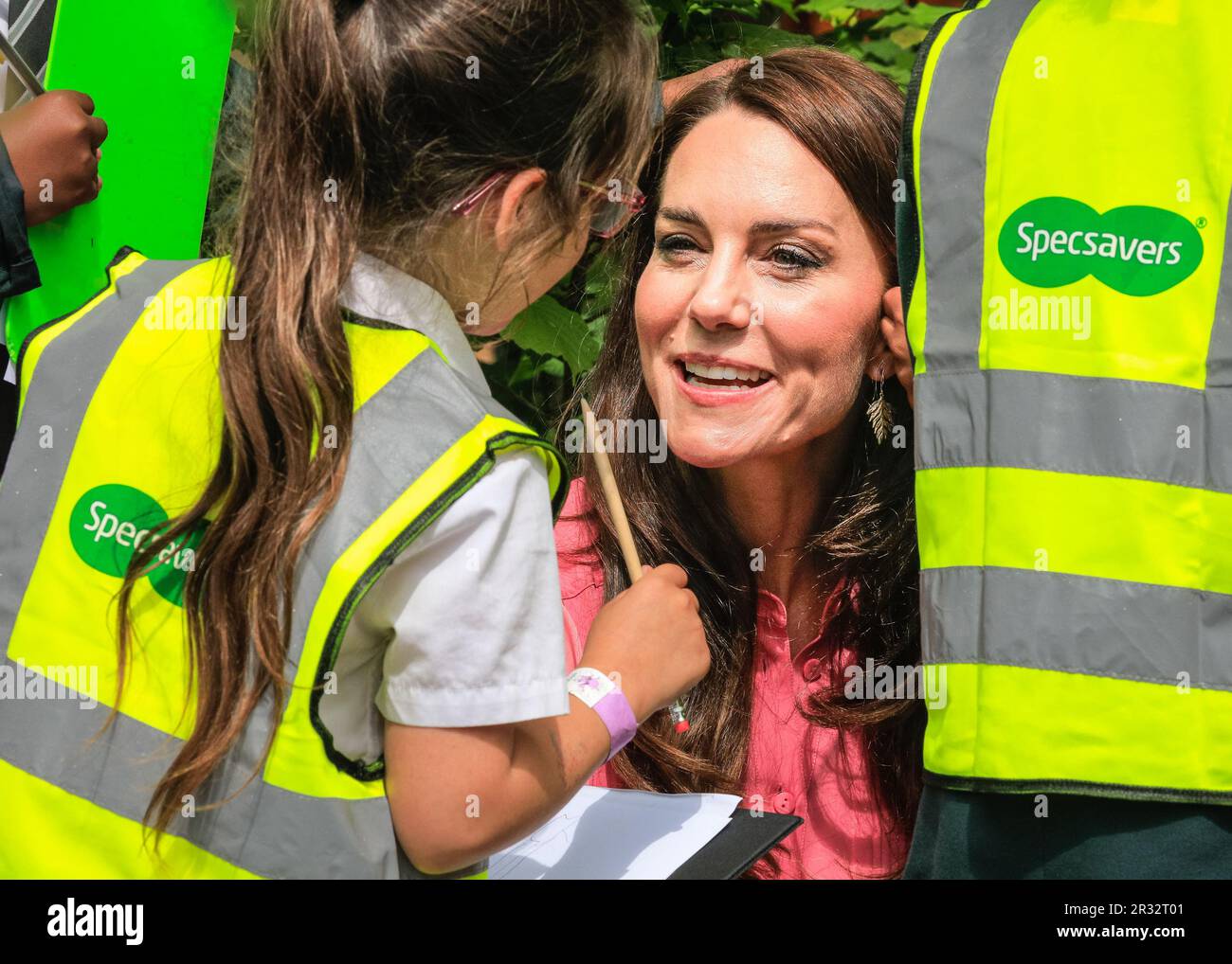 London, UK. 22nd May, 2023. Catherine, the Princess of Wales visits ...