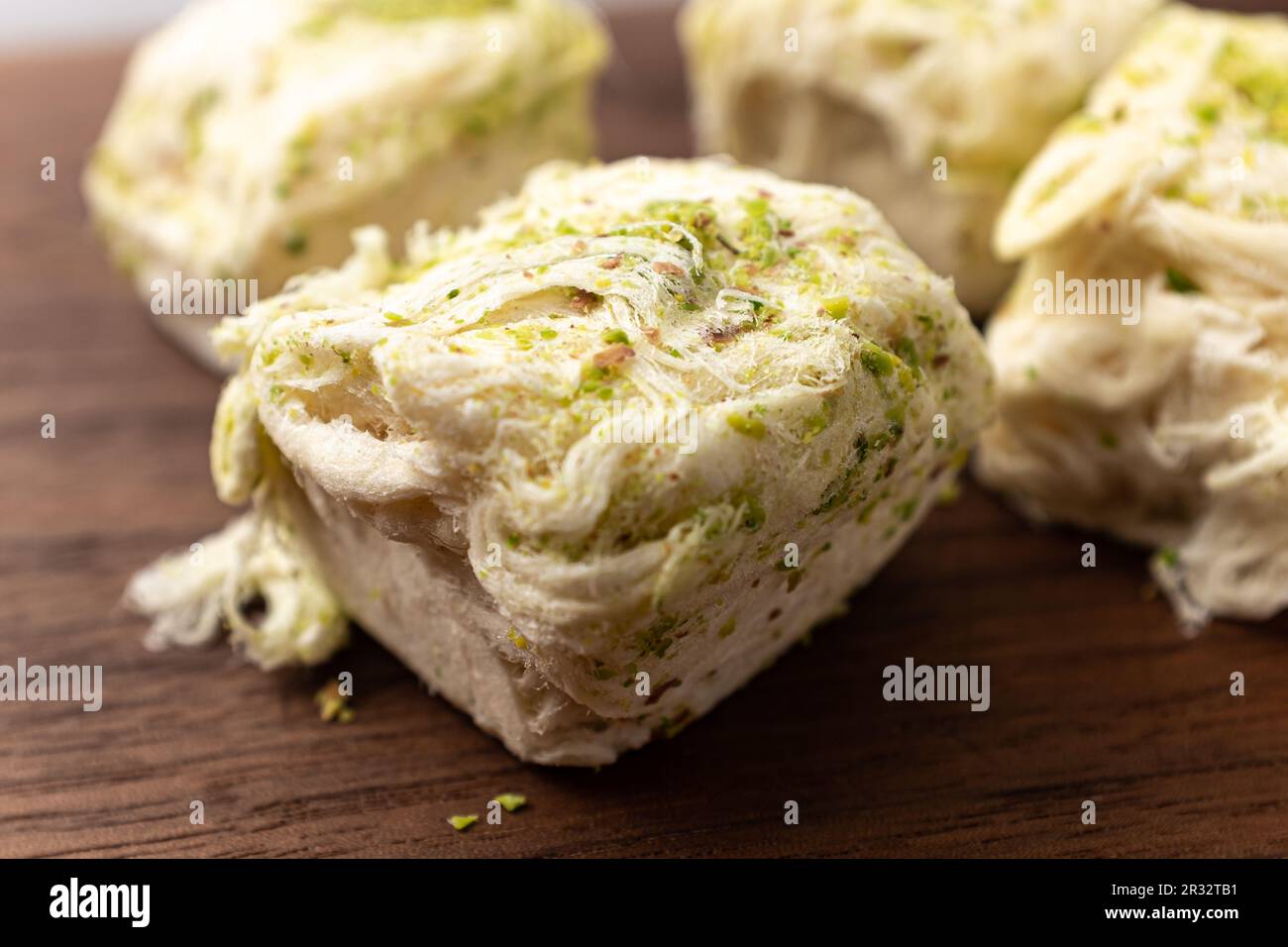 Soft and Sweet Turkish Dessert Pismaniye Stock Photo - Alamy