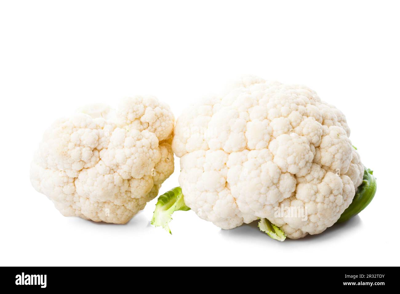 Fresh organic white cauliflower close hi-res stock photography and ...