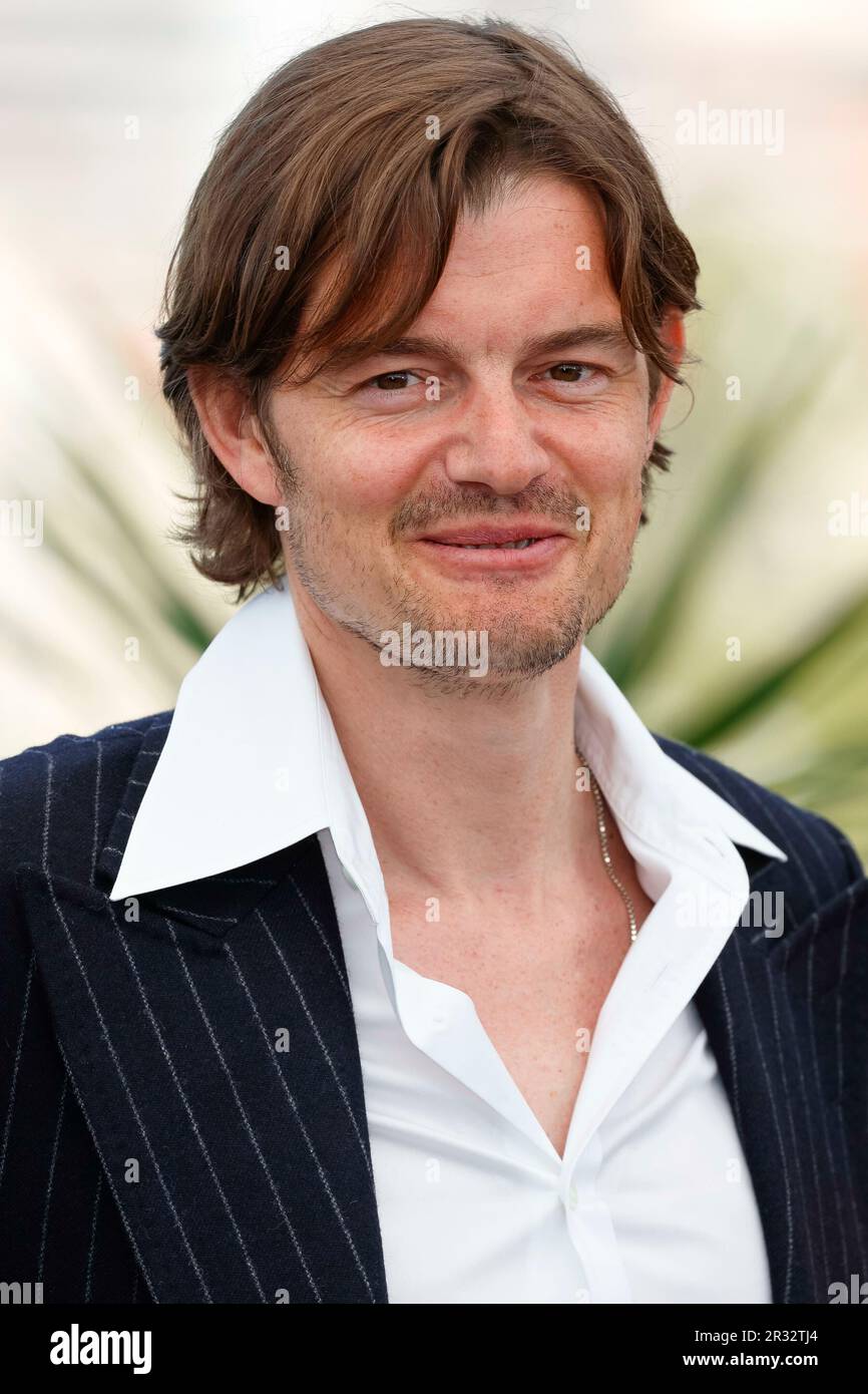Sam Riley poses at the 'Firebrand' photocall during the 76th Cannes Film Festival at Palais des ...