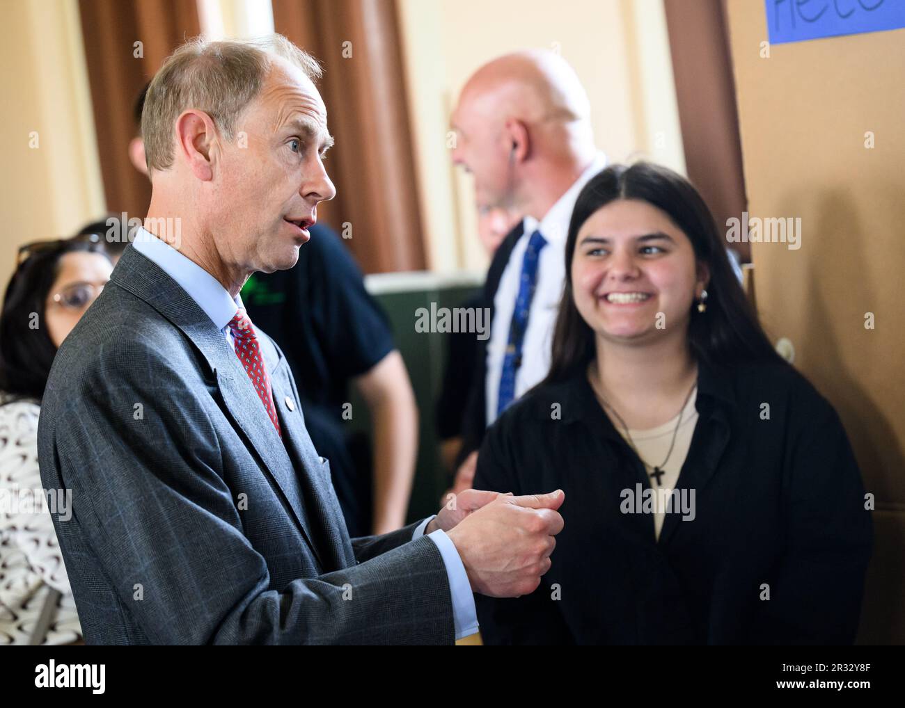 Berlin, Germany. 22nd May, 2023. Prince Edward, Duke of Edinburgh ...