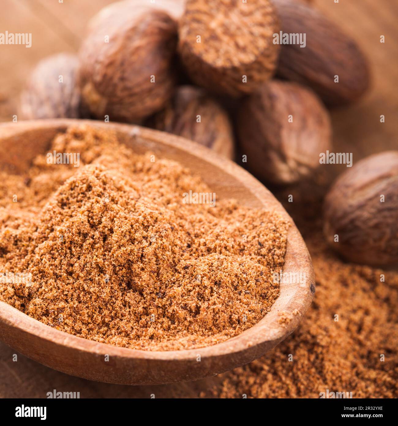Nutmeg texture hi-res stock photography and images - Alamy