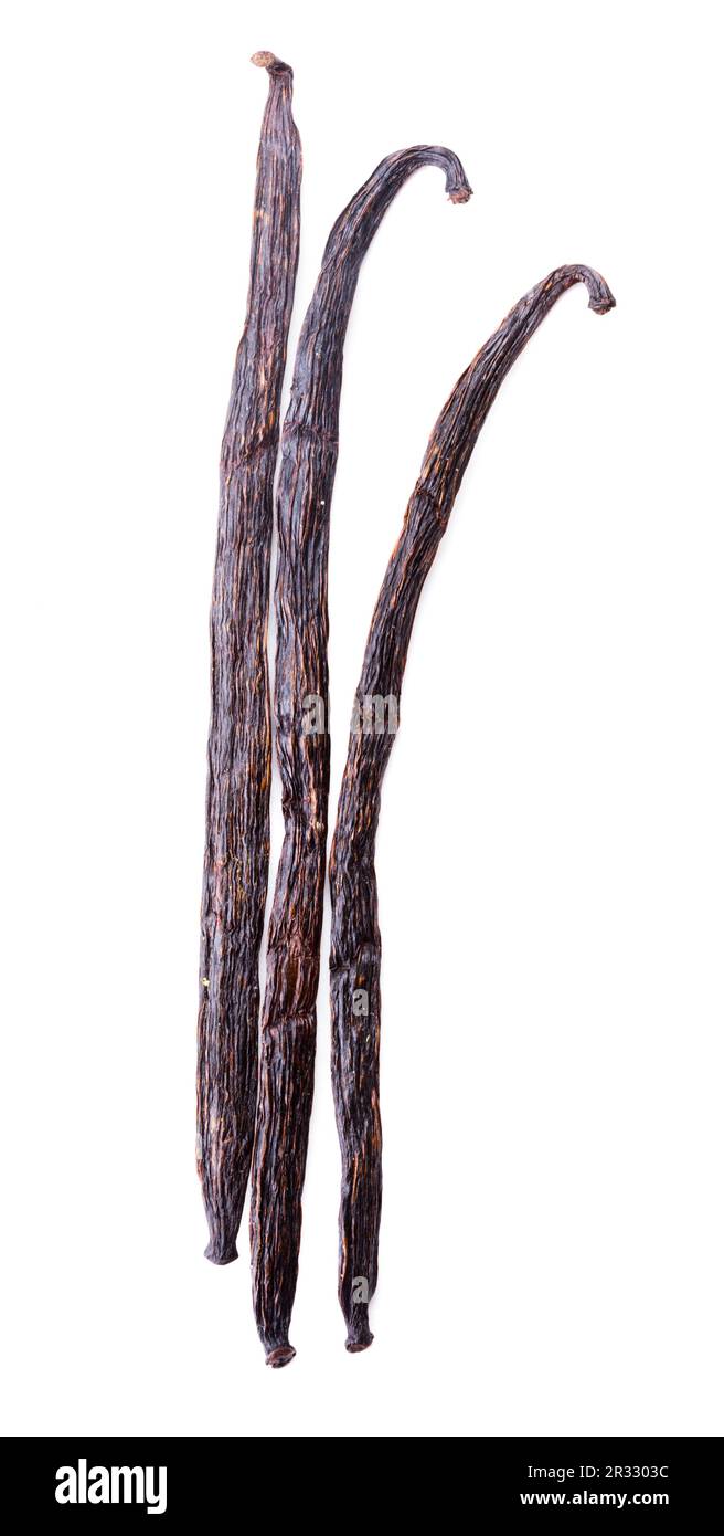 Vanilla pods Cut Out Stock Images & Pictures - Alamy