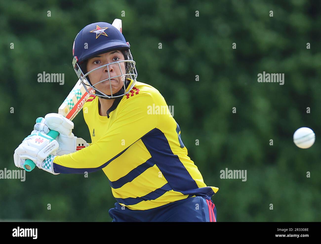 South East Stars Sophie Dunkley during Charlotte Edwards Cup cricket ...
