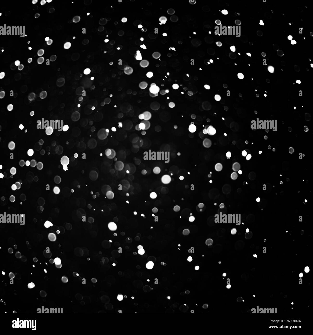 Snowstorm cold snow wind Black and White Stock Photos & Images - Alamy