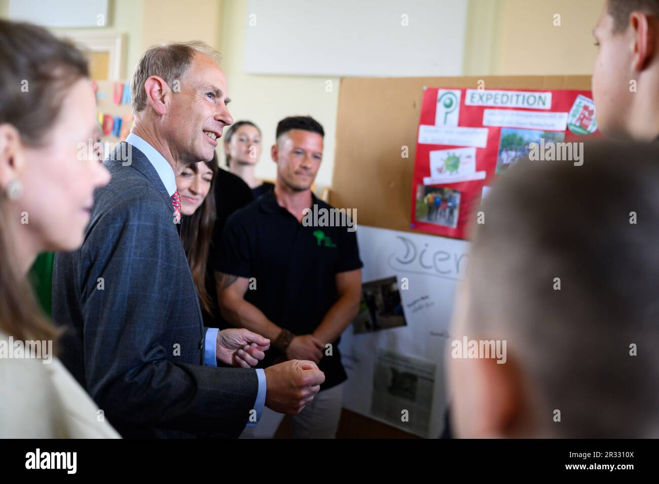 Berlin, Germany. 22nd May, 2023. Prince Edward, Duke of Edinburgh ...