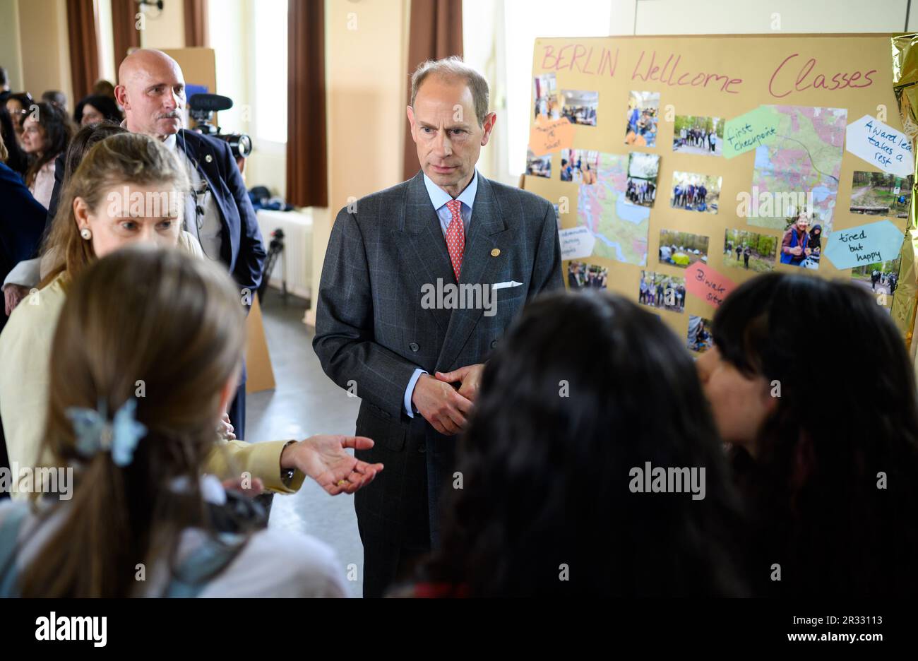 Berlin, Germany. 22nd May, 2023. Prince Edward, Duke of Edinburgh ...