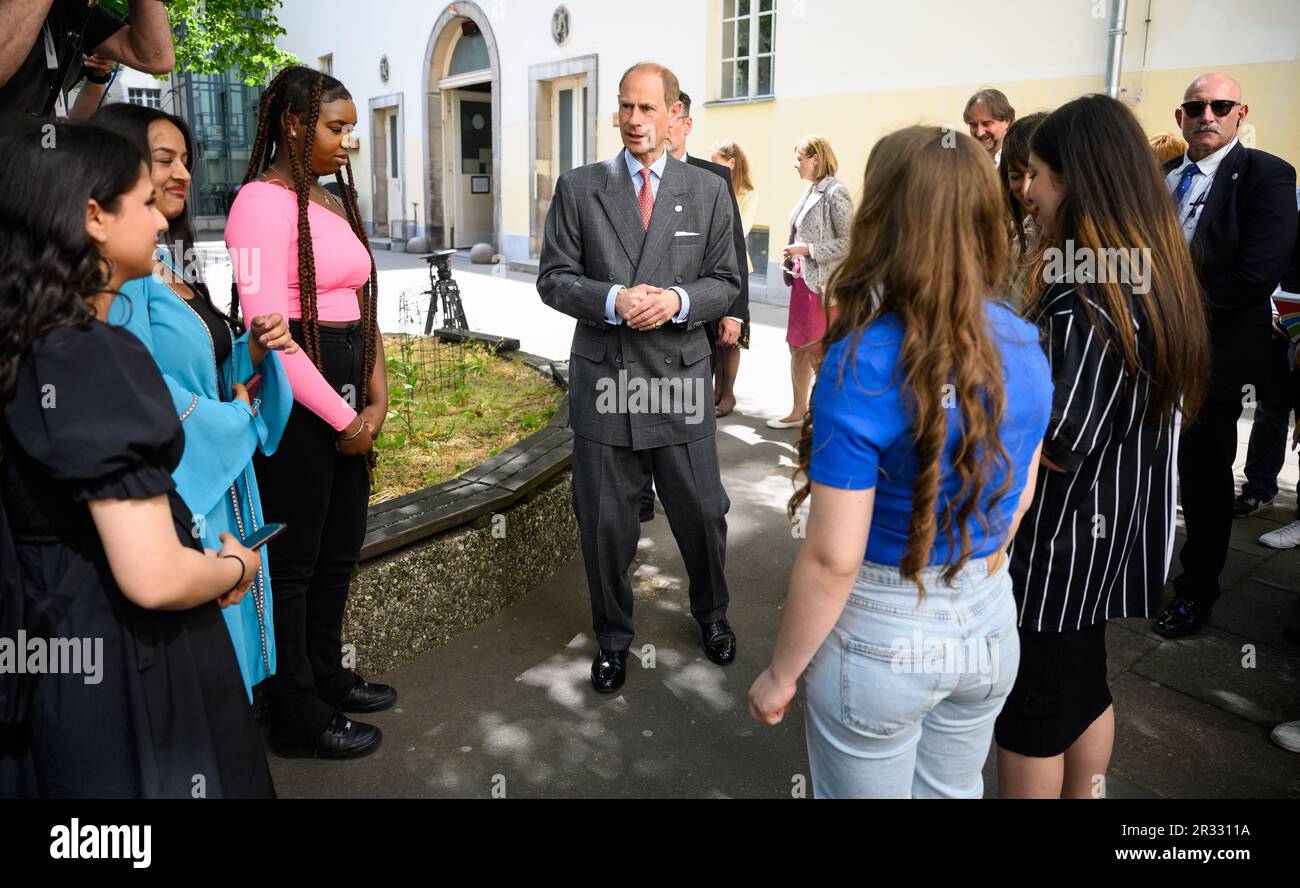 Berlin, Germany. 22nd May, 2023. Prince Edward, Duke of Edinburgh ...