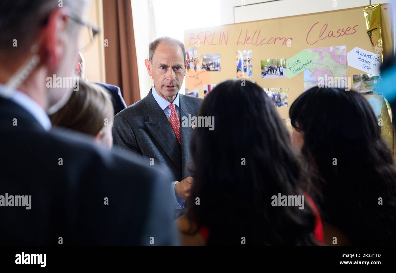 Berlin, Germany. 22nd May, 2023. Prince Edward, Duke of Edinburgh ...