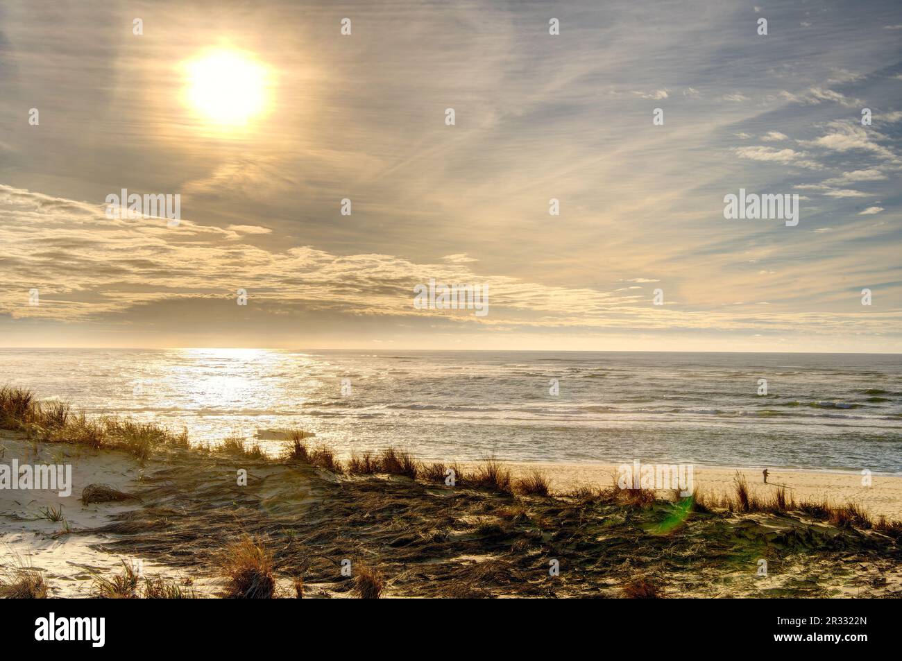 Cap Ferret Beach, France Stock Photo - Alamy