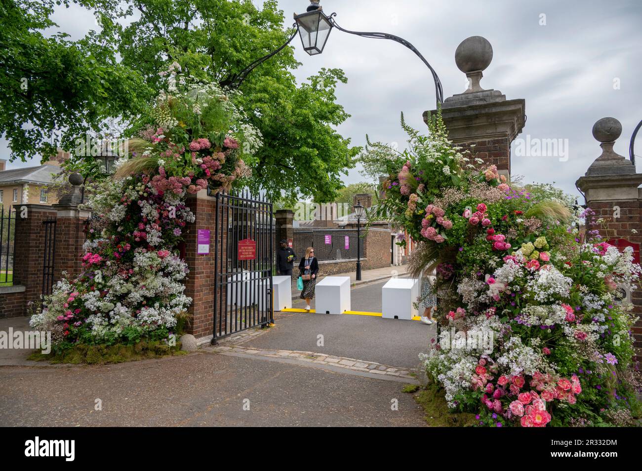 Royal Hospital Chelsea, London, UK. 22nd May, 2023. Garden Gate ...