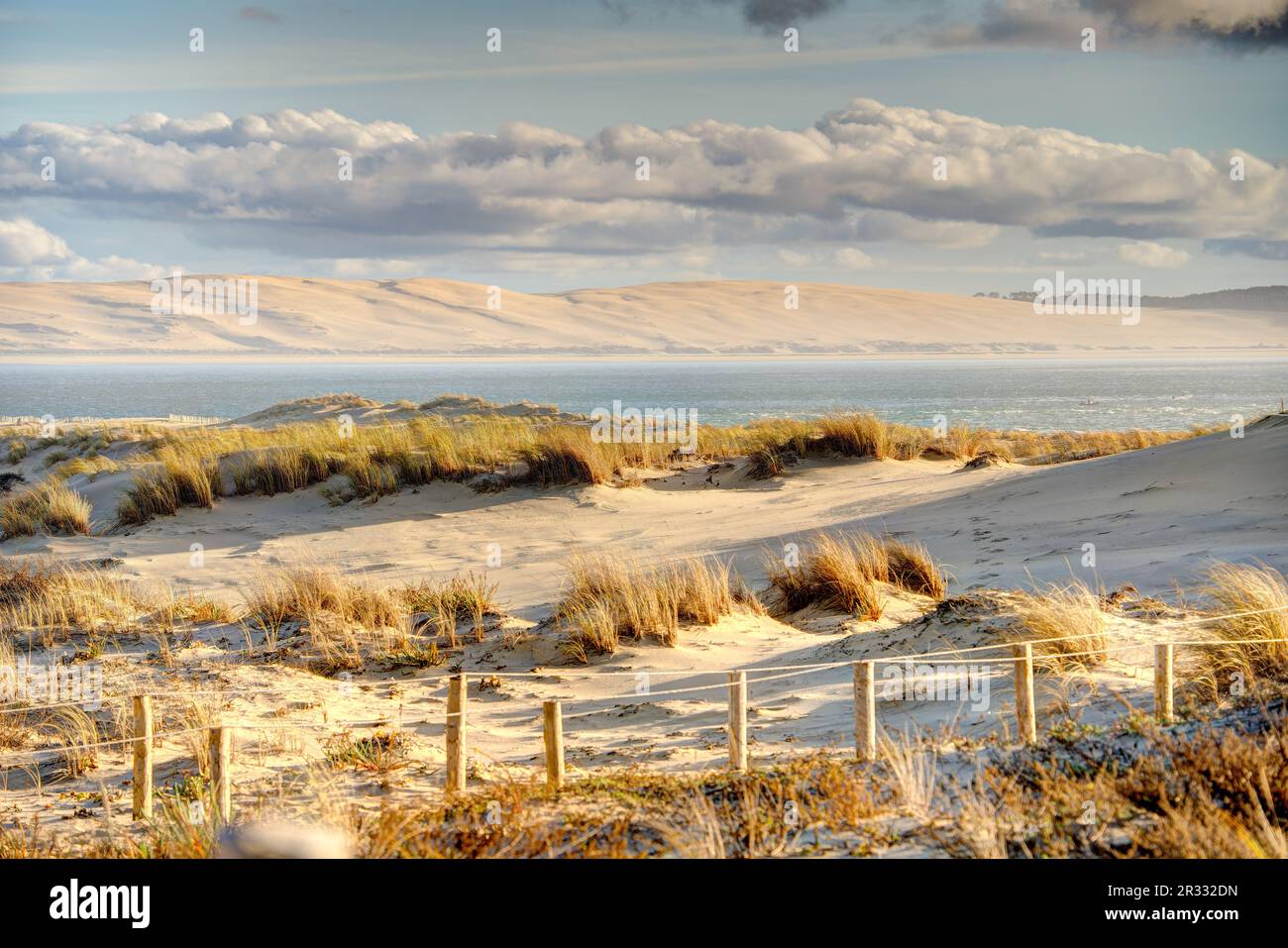 Cap Ferret Beach, France Stock Photo - Alamy