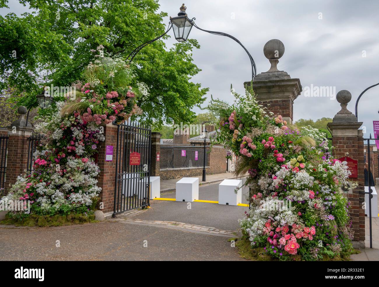 Royal Hospital Chelsea, London, UK. 22nd May, 2023. Garden Gate ...