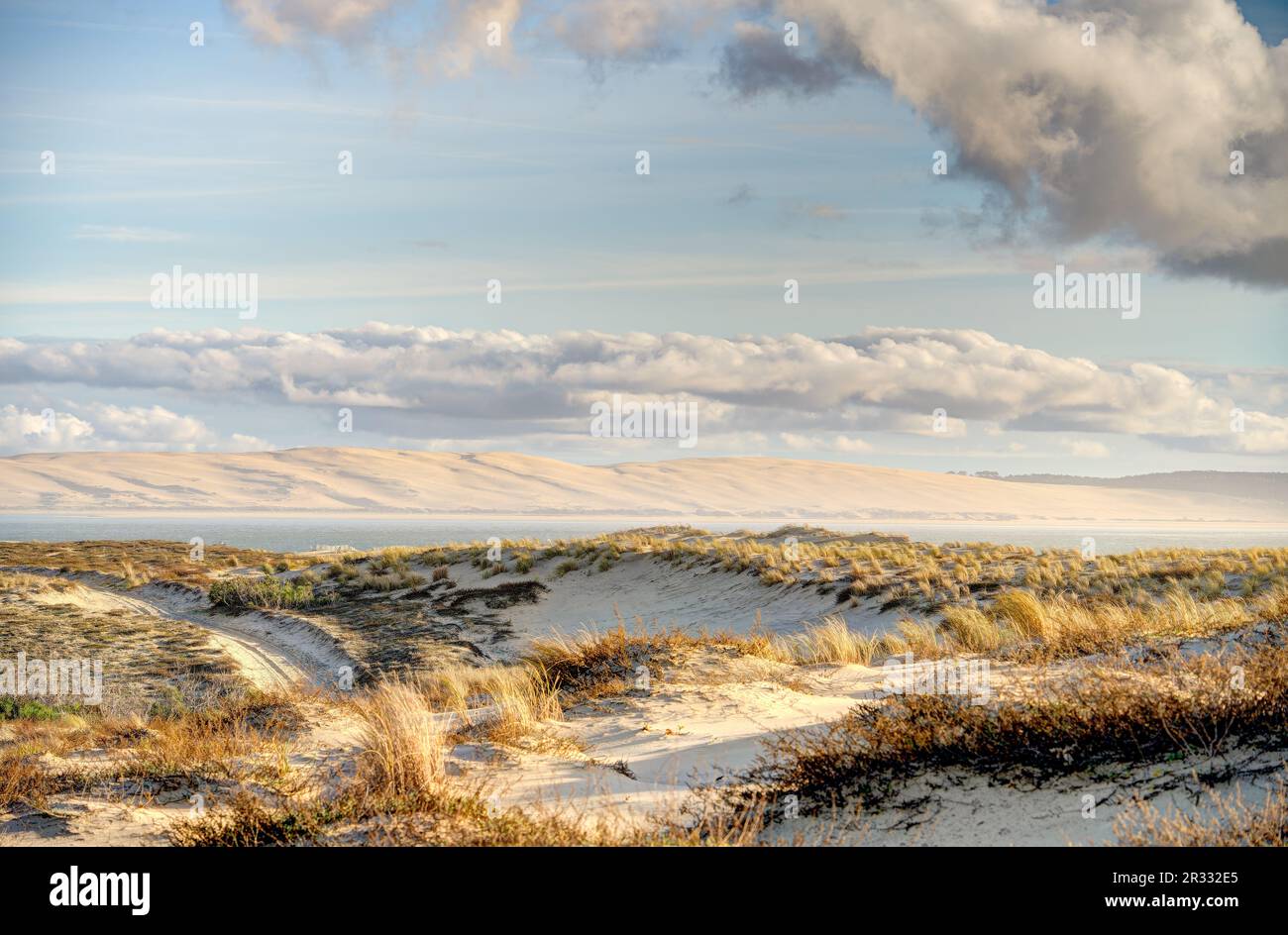 Cap Ferret Beach, France Stock Photo - Alamy