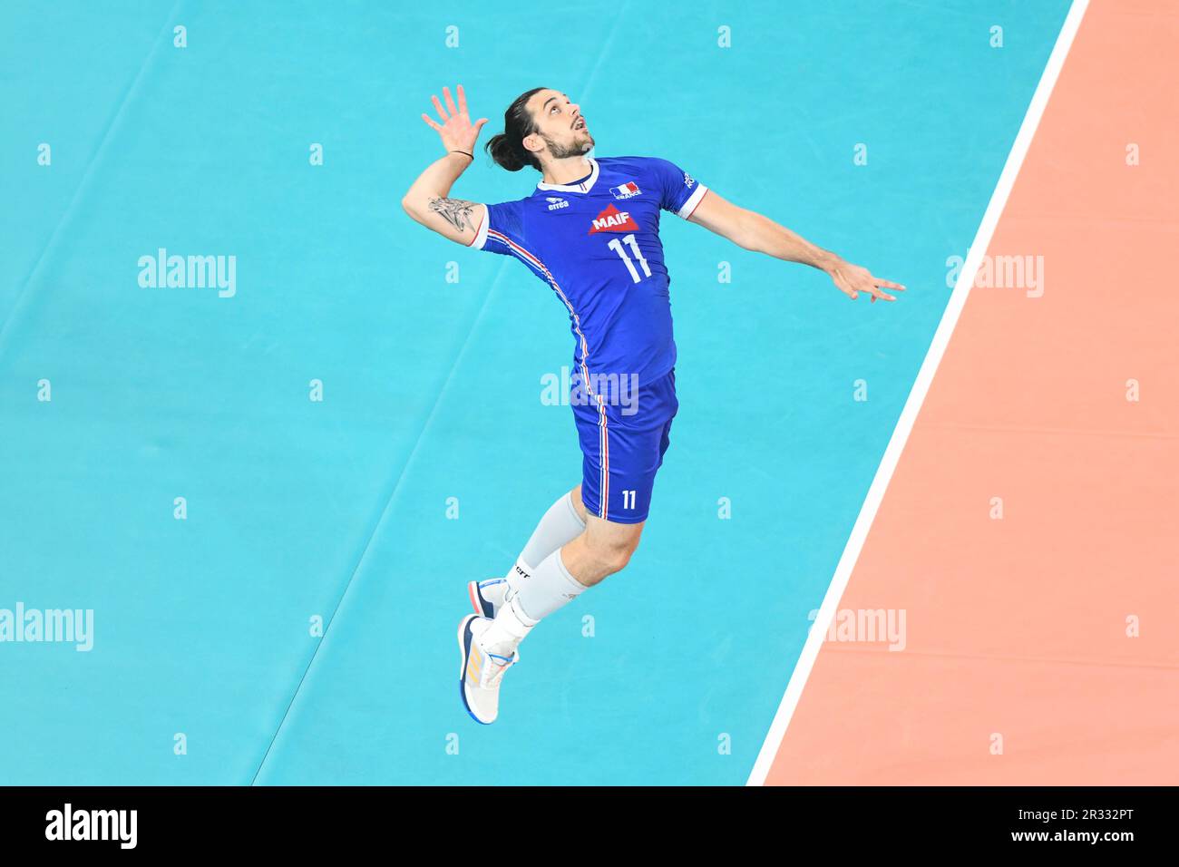 Antoine Brizard (France). Volleyball World Championship 2022. Quarter ...